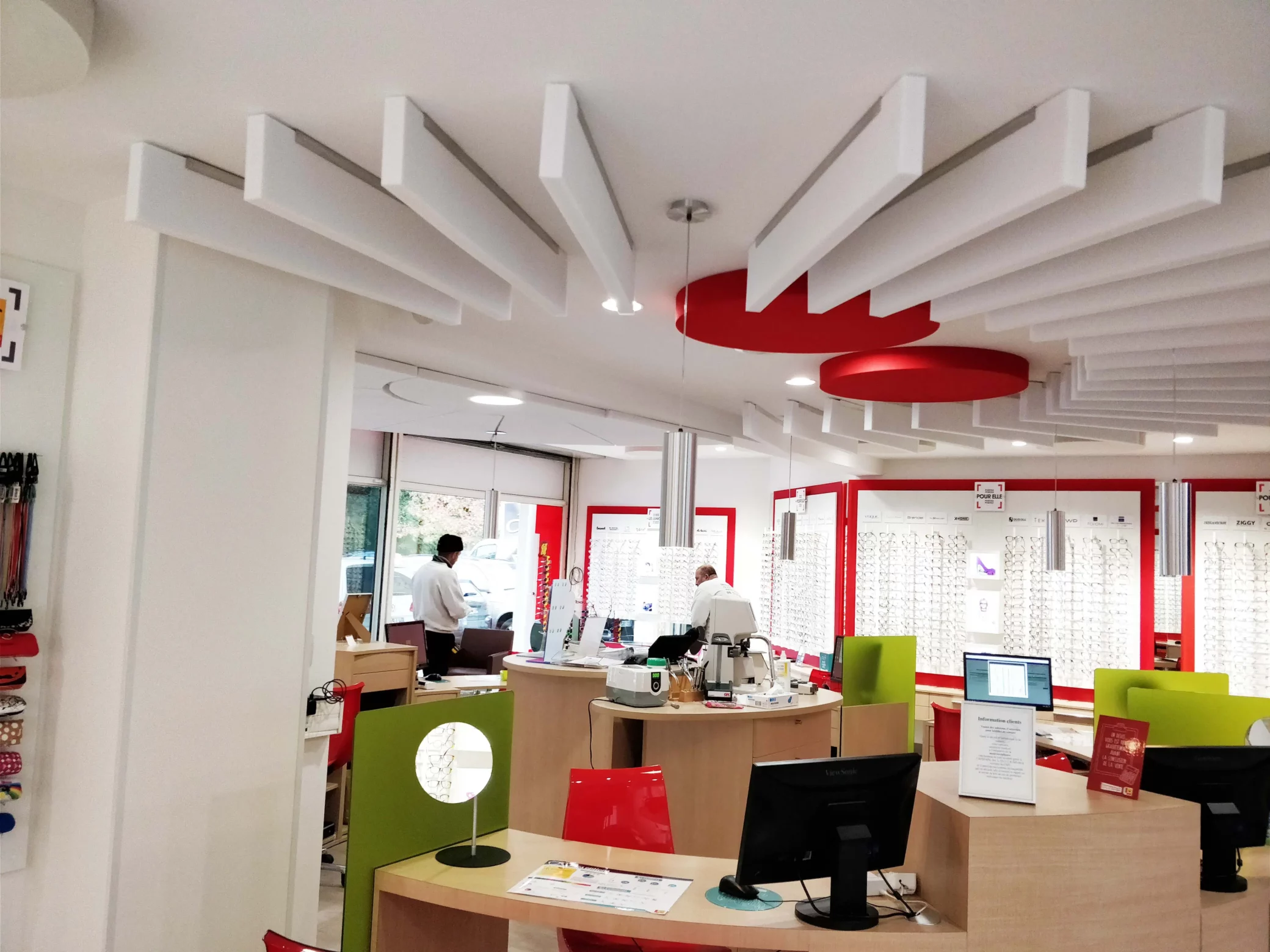 Baffle acoustique R-BAF, fabricant baffle acoustique plafond, baffle ...